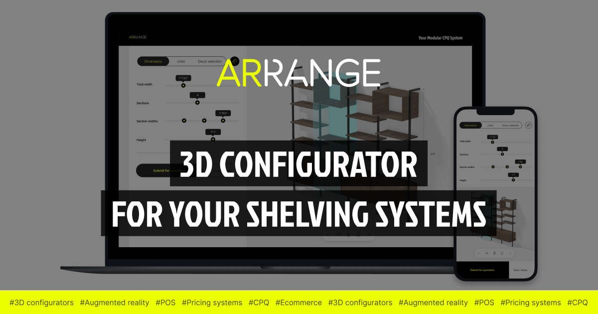 Shelving System Configurators I Ar-range